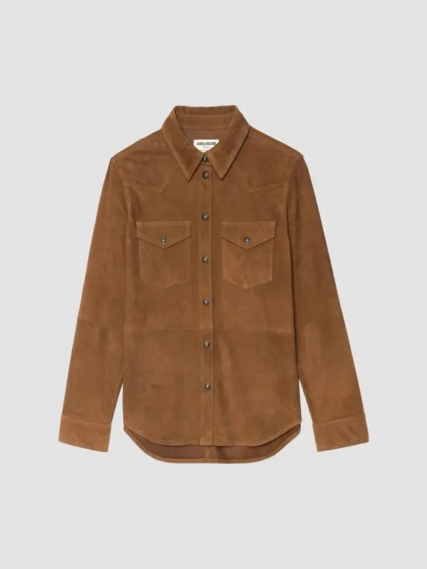 Zadig&Voltaire Thelma Suede Shirt