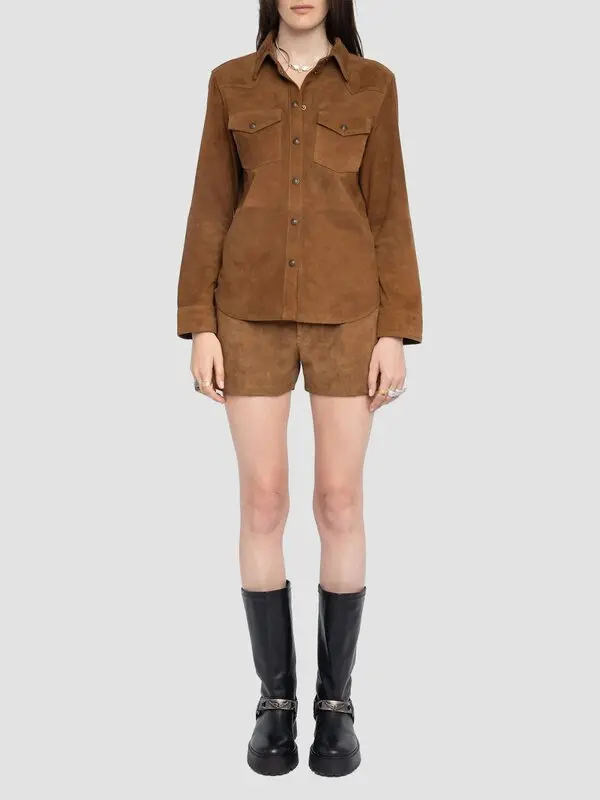 Zadig&Voltaire Thelma Suede Shirt