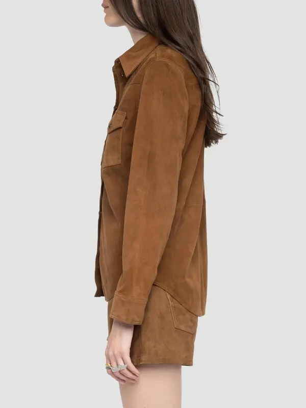 Zadig&Voltaire Thelma Suede Shirt