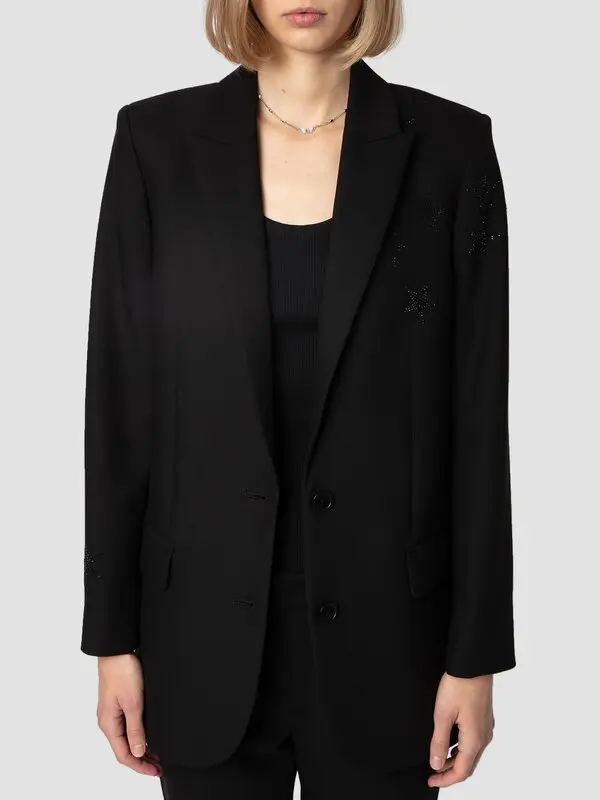 Zadig&Voltaire Viva Strass Star Jacket
