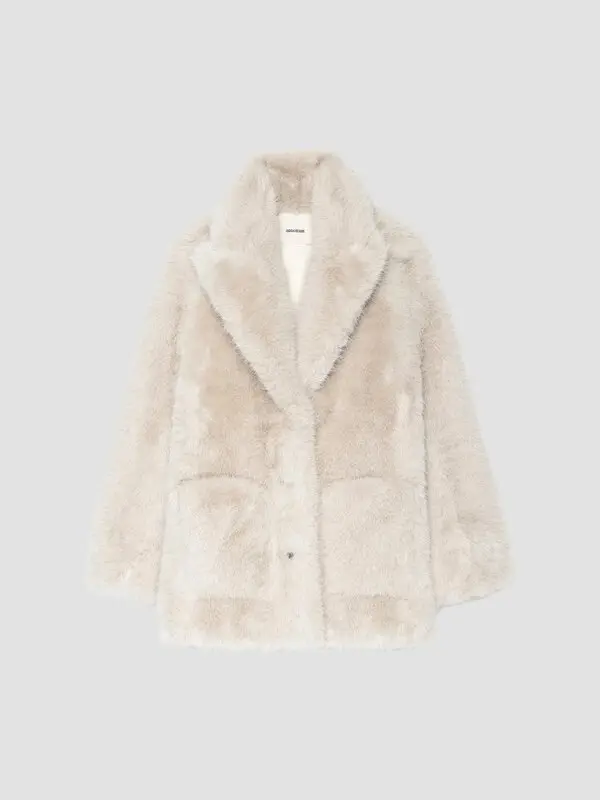 Zadig&Voltaire Fleur Faux-fur Coat