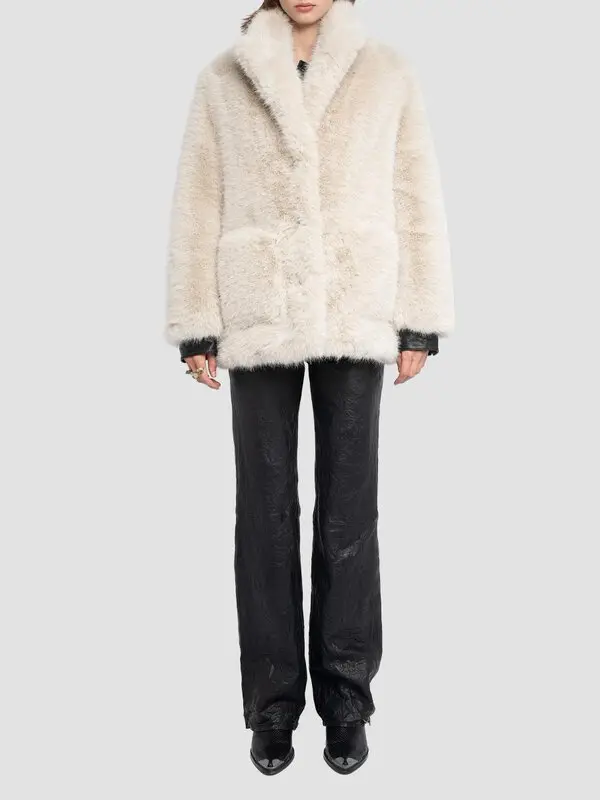 Zadig&Voltaire Fleur Faux-fur Coat