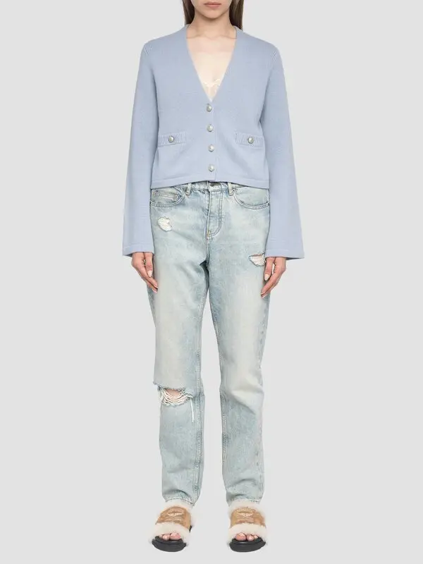 Zadig&Voltaire Nolly Wool & Cashmere Cardigan