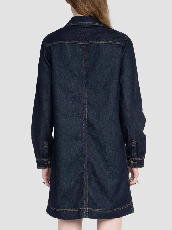 Zadig&Voltaire Remacha Denim Minidress