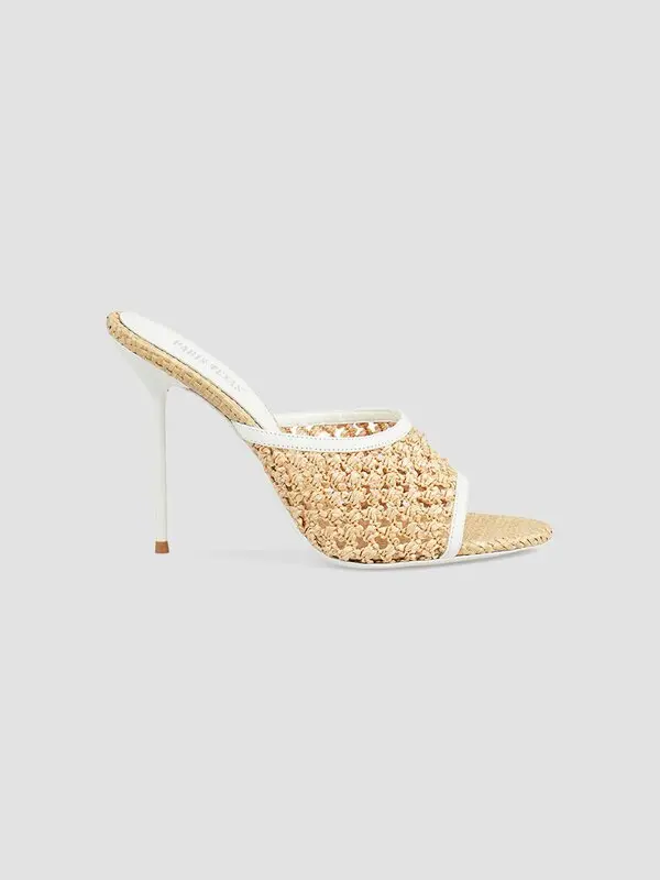 Paris Texas Lidia 105mm Woven Mules