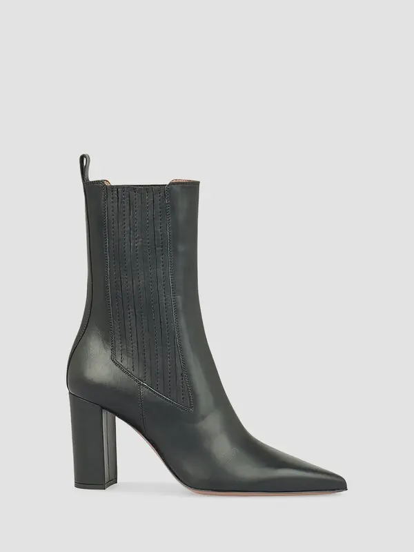 Paris Texas Anja 85mm Leather Ankle Boots