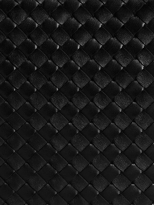 Bottega Veneta Intrecciato Fluffy Leather Messenger Bag