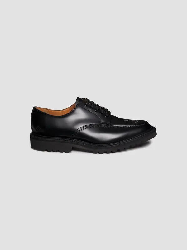 Comme Des Garçons X Sanders Glossy Leather Loafers