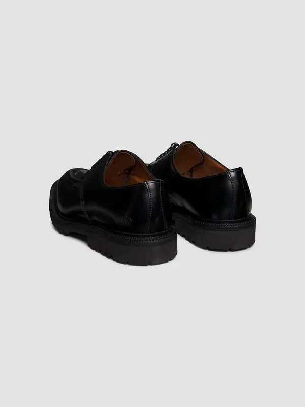 Comme Des Garçons X Sanders Glossy Leather Loafers