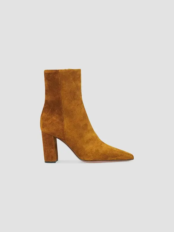 Paris Texas Anja 85mm Suede Ankle Boots