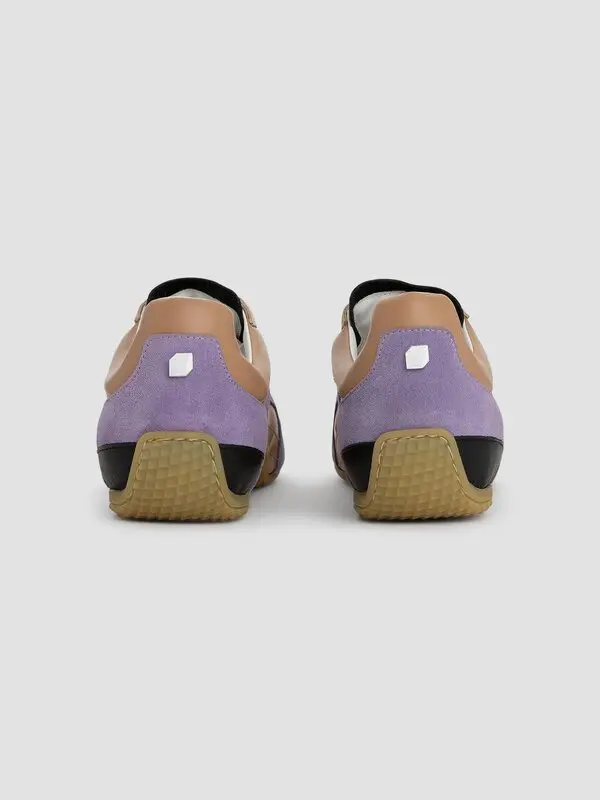 Pierre Hardy Jump Two-tone Leather Low-top Sneakers