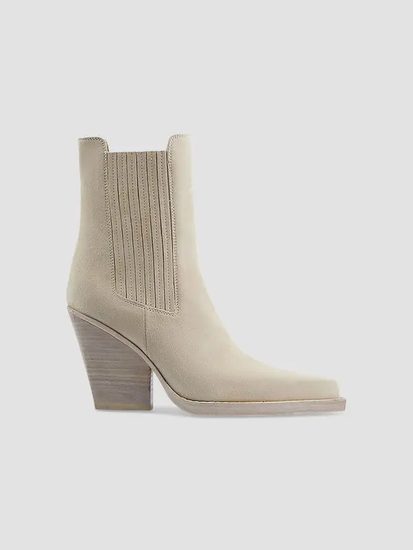 Paris Texas Dallas 100mm Suede Ankle Boots