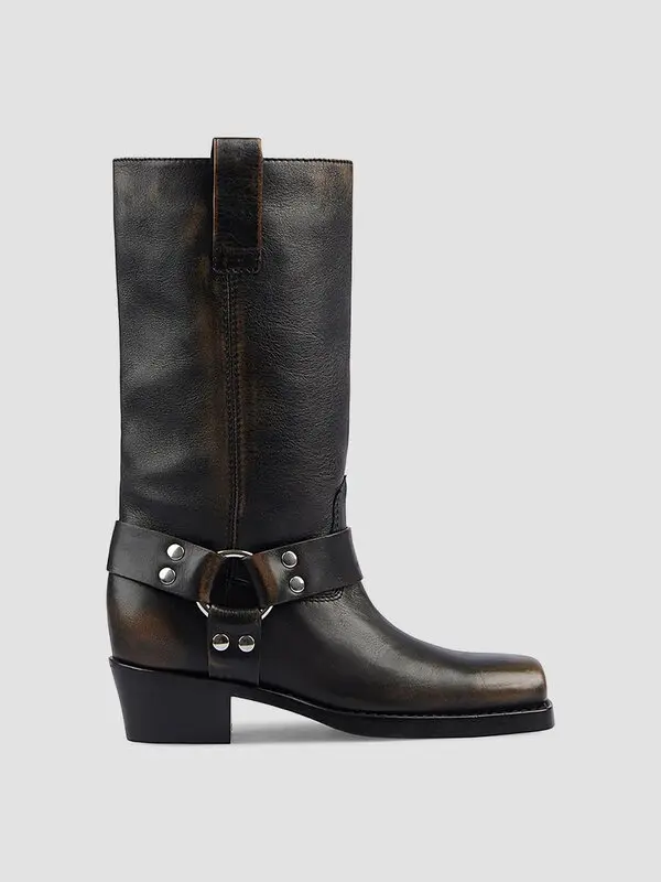 Paris Texas Roxy 45mm Leather Boots
