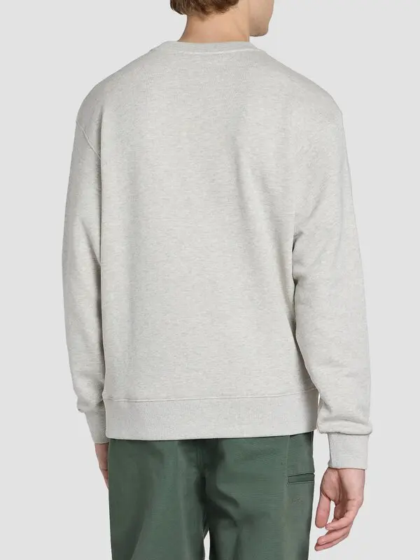 Kenzo Wild Tiger Embroidered Crewneck Sweatshirt - Pale Grey