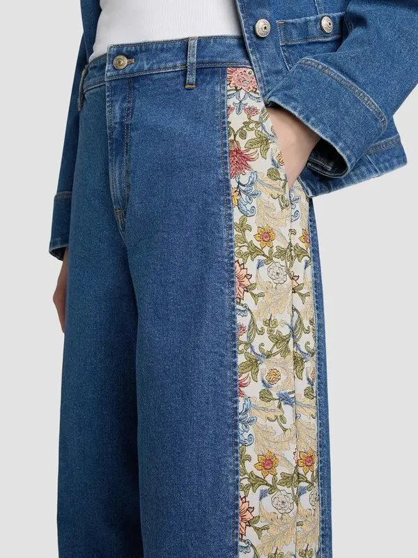 Cinq À Sept Patchwork Zoe Jeans