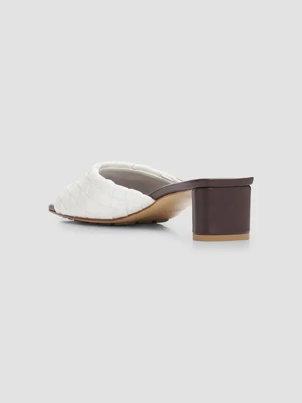 Bottega Veneta Livia 40mm Leather Mules