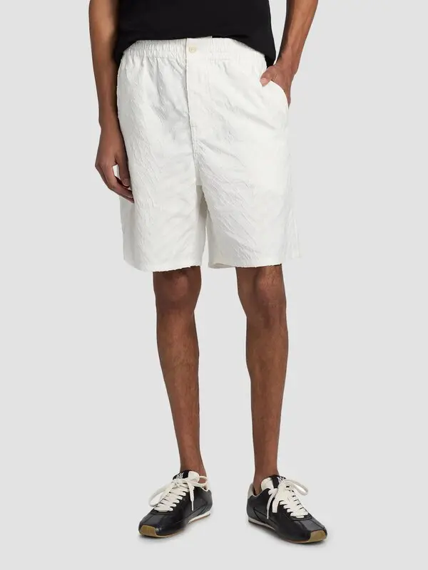 Kenzo Tiger Cotton Shorts