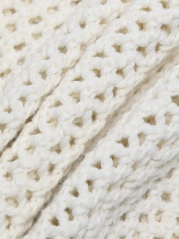 Michael Kors Hand-crochet Cotton-cashmere Sweater