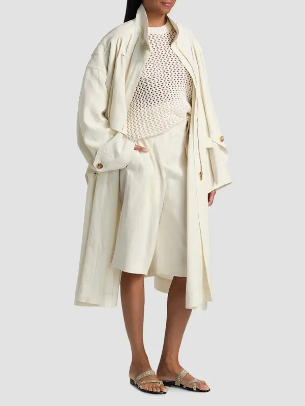 Michael Kors Hand-crochet Cotton-cashmere Sweater