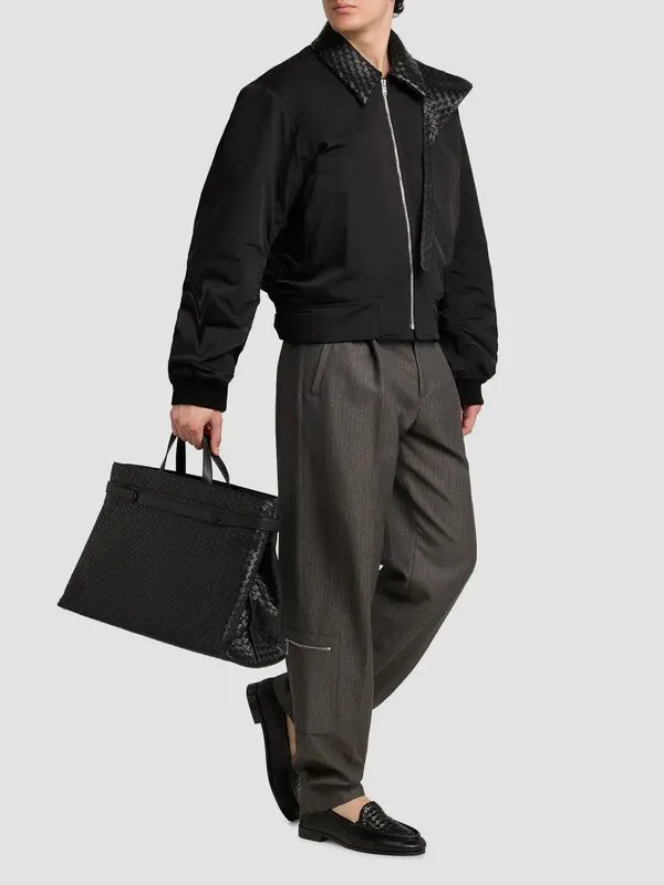 Bottega Veneta Nylon-cotton Twill Jacket