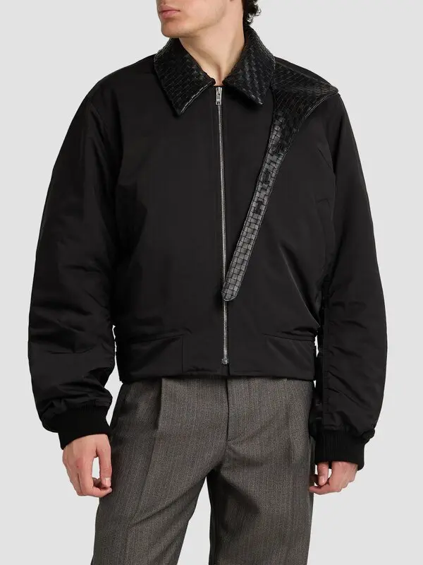 Bottega Veneta Nylon-cotton Twill Jacket