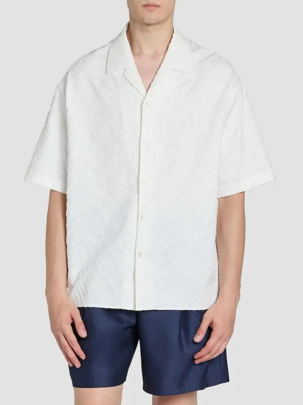 Kenzo Tiger Hawaiian Short-sleeve Shirt