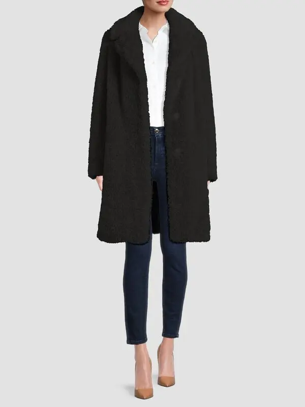 Herno Curly Faux-fur Coat
