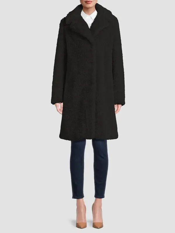 Herno Curly Faux-fur Coat