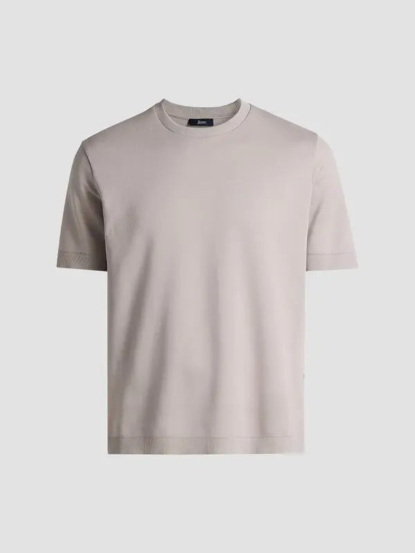 Herno Cotton Jersey Crewneck T-shirt