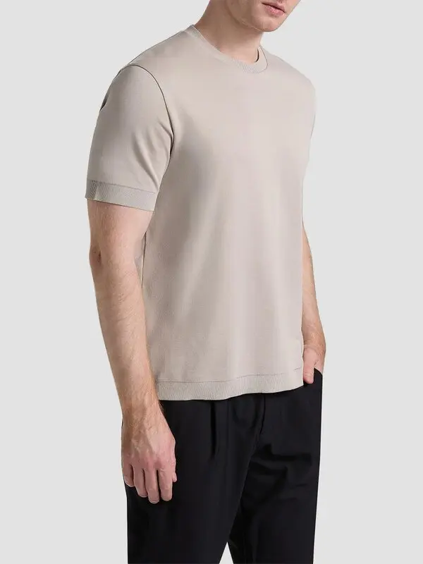Herno Cotton Jersey Crewneck T-shirt
