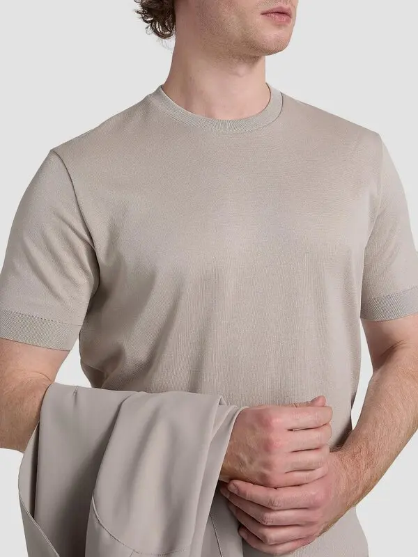 Herno Cotton Jersey Crewneck T-shirt