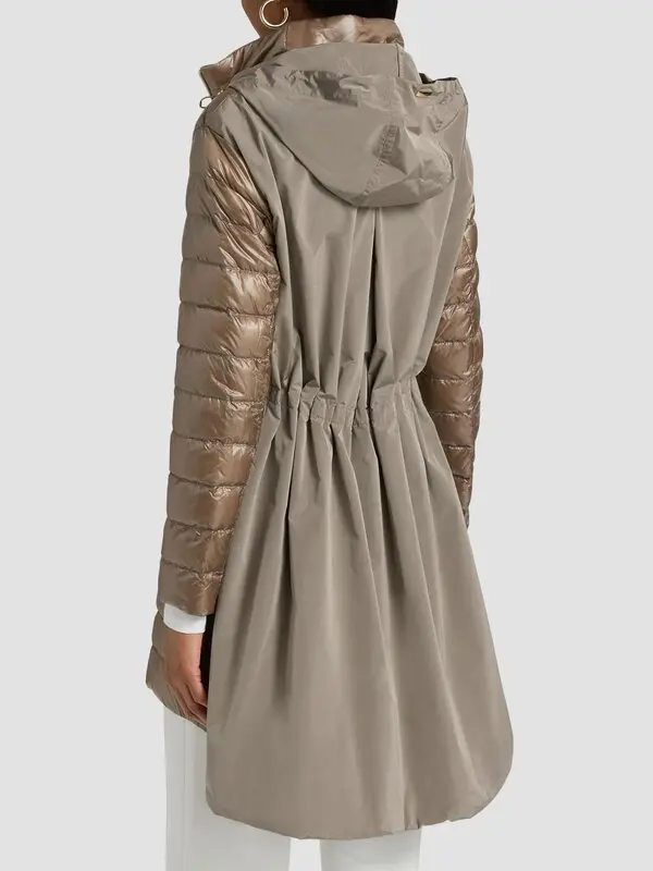 Herno Shiny Nylon High-low Jacket