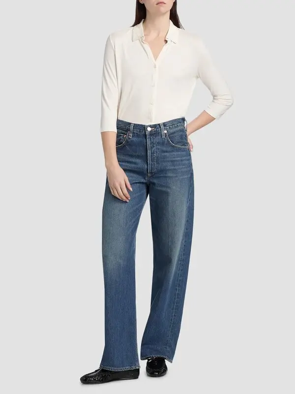 Majestic Filatures Soft Touch Semi-relaxed Shirt