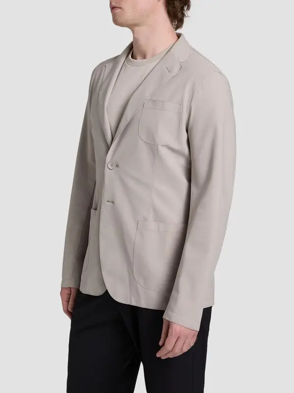 Herno Lightweight Stretch-nylon Blazer