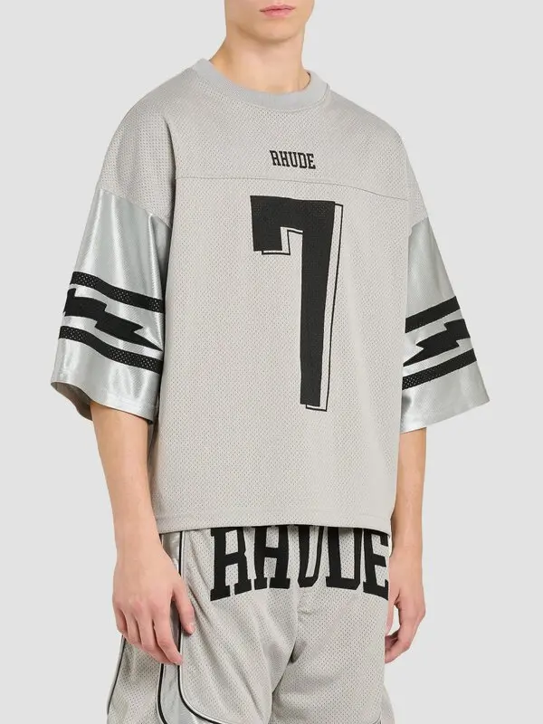 Rhude Lightning Football Jersey Tee