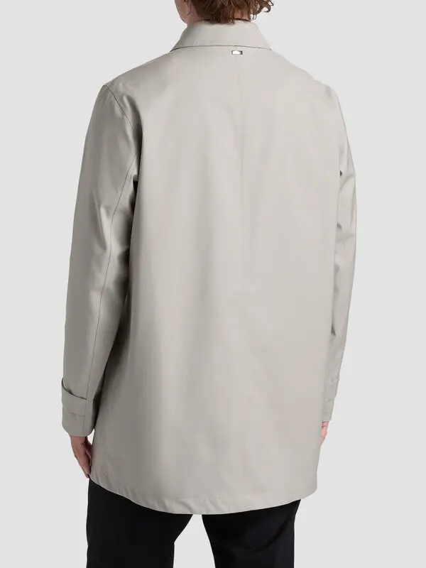 Herno Storm System Virgin Wool Trench Coat
