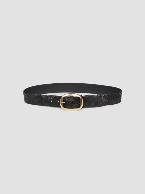 Isabel Marant Étoile Dara Leather Belt - Black