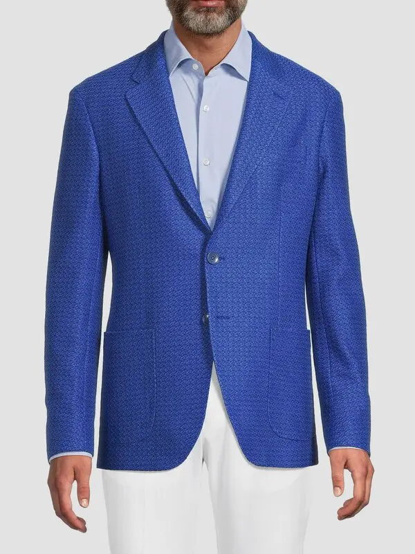 Etro Textured Cotton Jacket