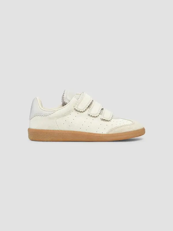 Isabel Marant Étoile Beth Suede Low-top Sneakers - Ecru