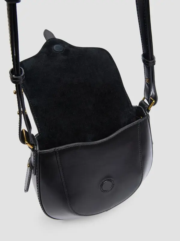 Isabel Marant Étoile Altay Small Leather Saddle Bag