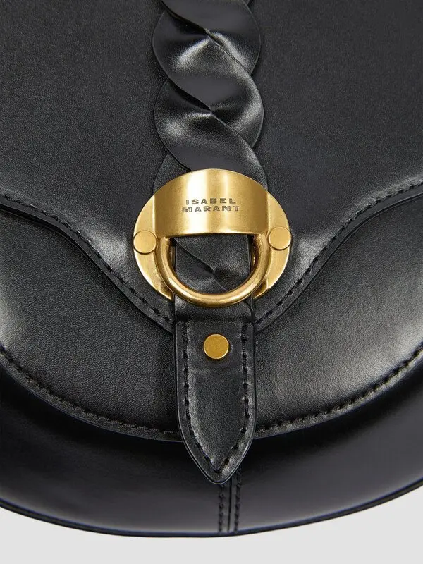 Isabel Marant Étoile Altay Small Leather Saddle Bag