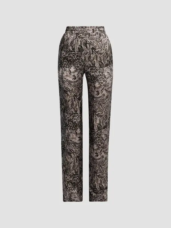 GOLDEN GOOSE Golden Floral Twill Pants