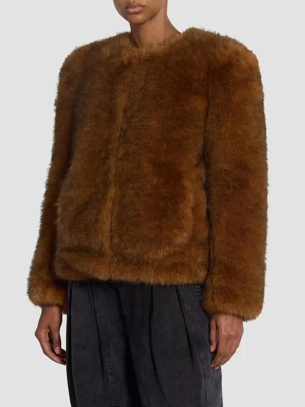 Isabel Marant Étoile Bahria Faux-fur Jacket