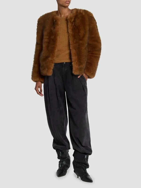 Isabel Marant Étoile Bahria Faux-fur Jacket