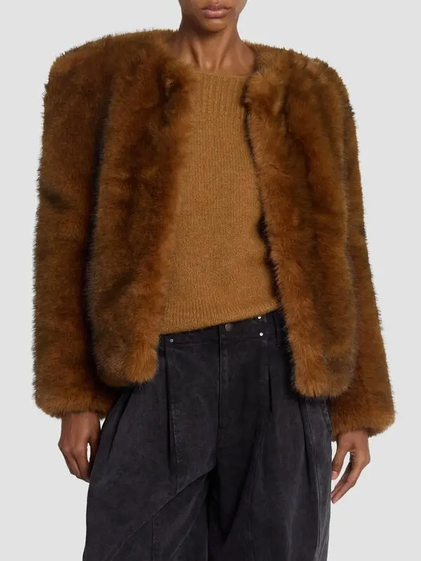 Isabel Marant Étoile Bahria Faux-fur Jacket