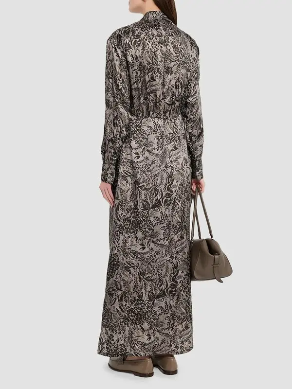 GOLDEN GOOSE Golden Floral A-line Shirtdress