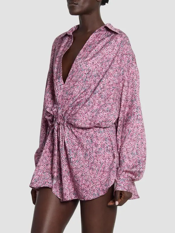 Isabel Marant Étoile Harmony Silk-blend Minidress