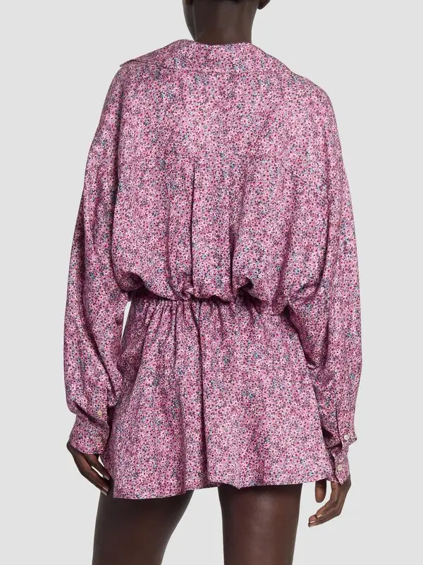 Isabel Marant Étoile Harmony Silk-blend Minidress