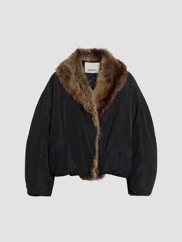 Isabel Marant Étoile Charone Faux-fur Trim Jacket