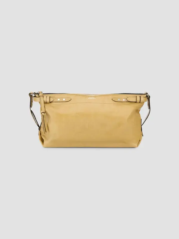 Isabel Marant Étoile Winna Day Leather Shoulder Bag - Beige